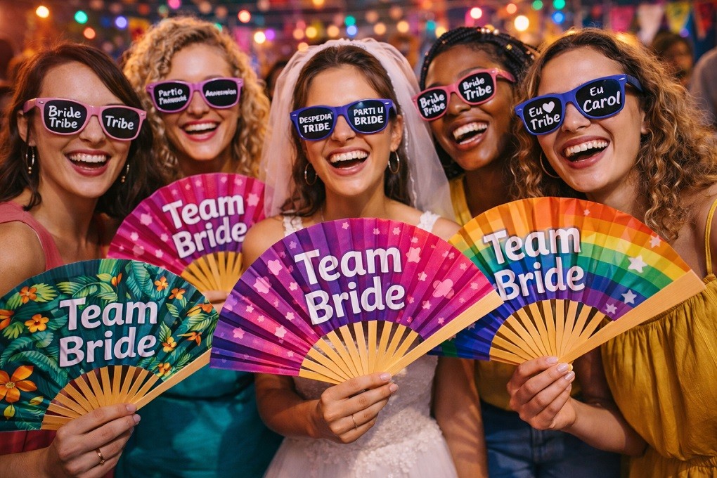 Leque Personalizado Perfeito para Festas e Eventos Inesquecíveis | Vira ...