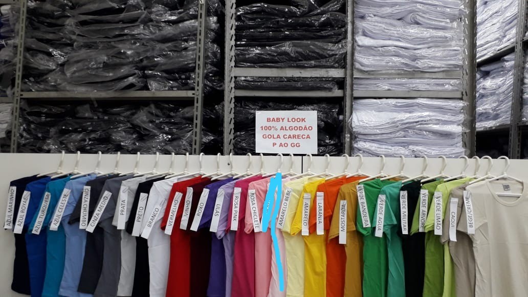 CAMISETA LISA 100% ALGODÃO PARA REVENDEDORES E APAIXONADOS PELO BÁSICO ...