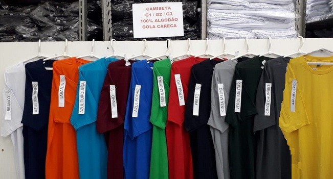 CAMISETA LISA 100% ALGODÃO PARA REVENDEDORES E APAIXONADOS PELO BÁSICO ...